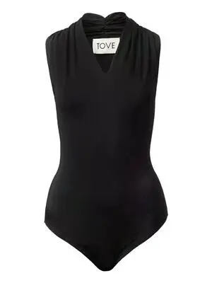 Tove Liorah Sleeveless Bodysuit - Black