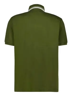 Gucci Tipped-collar Piqué-cotton Polo Shirt - Green
