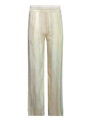 Victoria Beckham Striped Elastic-waist Trousers - Neutrals