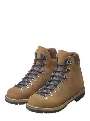 SENTIER Bobber Lace-Up Leather Boots