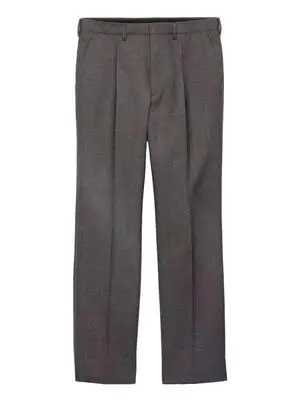 Prada Tailored Wool Trousers - Grey