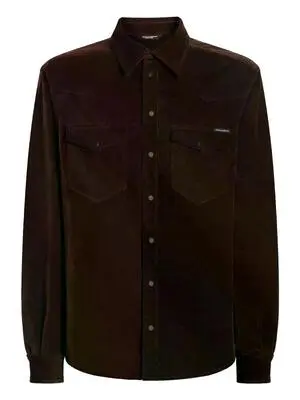 Dolce & Gabbana Two-pockets Shirt - Brown