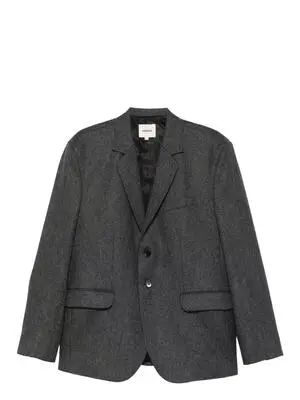 NOYOCO Two-button Notched Jacket