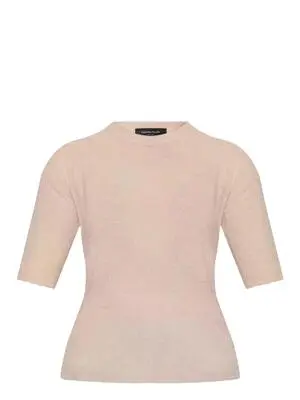 Fabiana Filippi Embellished Short-sleeve T-shirt - Neutrals