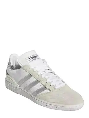 Adidas Busenitz Silver Metallic Sneakers - White
