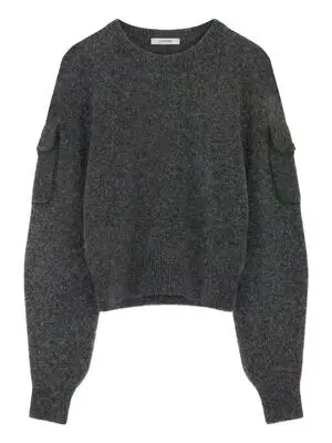 LEMAIRE Cargo-pockets Sweater - Grey