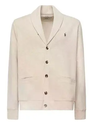 Ralph Lauren Shawl-collar Button Cardigan - Neutrals