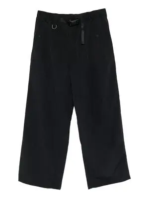 Y3 Buckle-fastening Pocket Trousers - Black