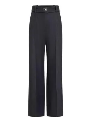 Patou Virgin-wool Trousers - Grey