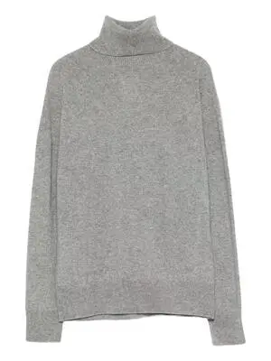 Emporio Armani Cashmere Turtleneck Sweater - Grey