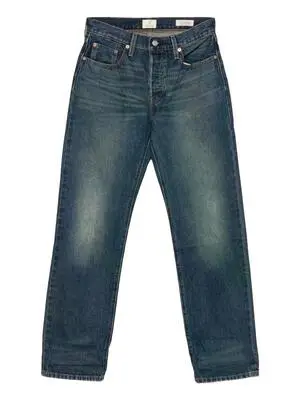 LEVI'S Button-fly Straight Leg Jeans - Blue