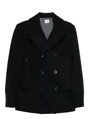 C.P. COMPANY Double-breasted Blazer - Black