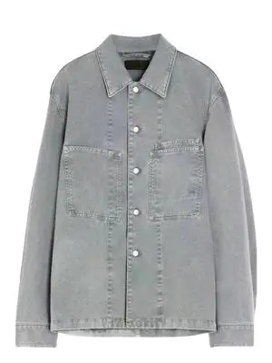 LEMAIRE Patch-pocket Denim Overshirt