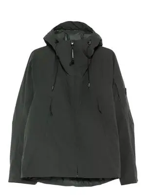 C.P. COMPANY Hooded Padded Jacket - Green