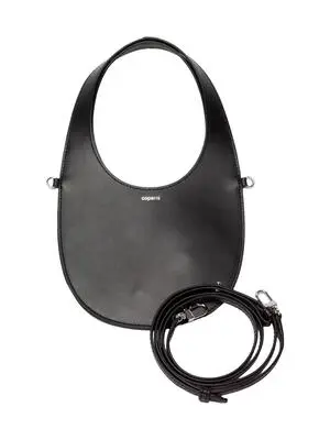 Coperni Mini Swipe Leather Shoulder Bag - Black