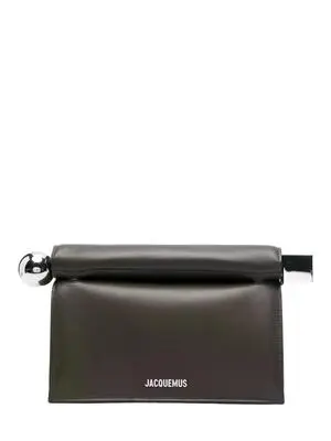 Jacquemus La Pochette Foldover Clutch Bag - Green