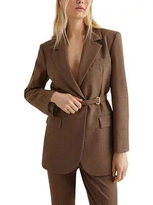 Marella Cerreto Belted Jacket - Camel
