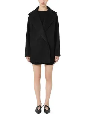 Max Mara Diorama Jersey Jacket - Black