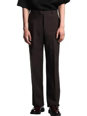 EMPORIO ARMANI Pure Linen Trousers