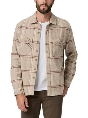 Paige Seymore Brushed Cotton Overshirt - Rustic Plaid