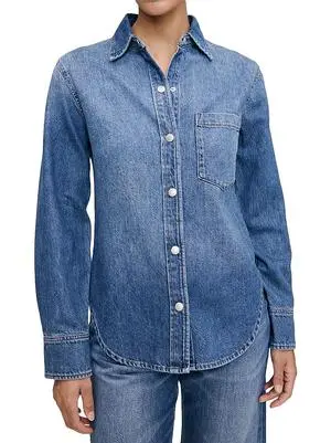 DL1961 Ines Denim Shirt - Lapis