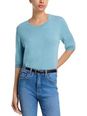 Veronica Beard Shana Cashmere Sweater - Antique Blue