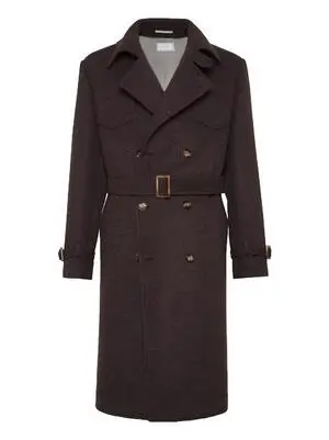 BRUNELLO CUCINELLI Hand-Finished Trench Coat