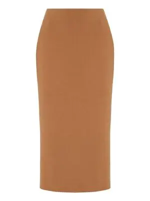HIGH SPORT Petra Geo-Jacquard Knit Midi Skirt