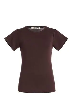 Eterne Jersey T-shirt - Brown
