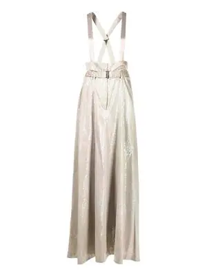 BRUNELLO CUCINELLI Sequinned High-Waisted Trousers