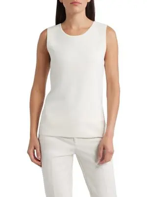 ANNE KLEIN Sleeveless Knit Top