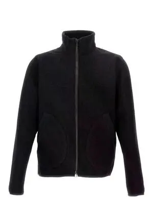 Paul Smith High-neck Wool Jacket - Black