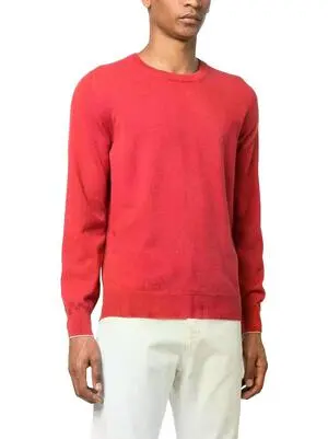 Brunello Cucinelli Long-sleeved Cashmere Jumper - Red