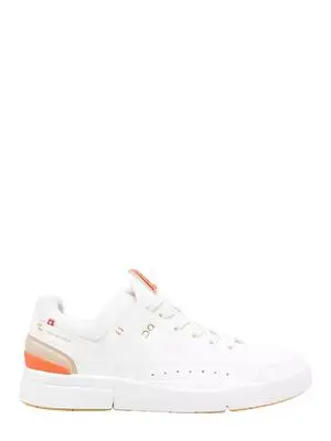 On Lace-up Panelled Sneakers - White