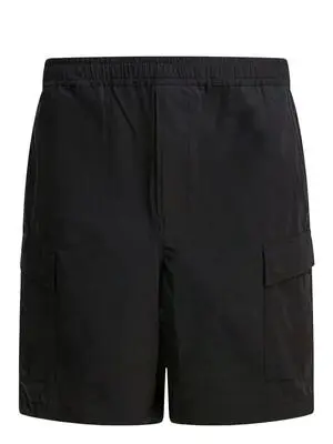 DAIWA PIER39 Cargo Pocket Elastic-waist Shorts - Black