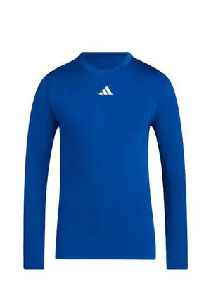Adidas Baselayer Long Sleeve Techfit Shirt - Blue