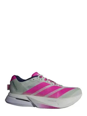 Adidas Adizero Boston 13 - Linen Green/shock Pink/dark Blue