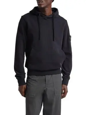 Stone Island Cotton Hoodie - V0029 Black