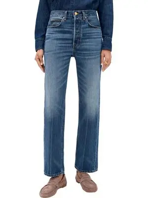 JAMIE HALLER The Slouch Jeans - Deep Blue