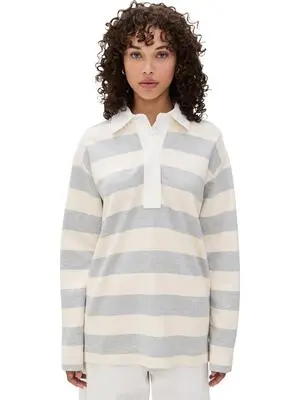 ALIGNE Striped Jersey Rugby Shirt - Stripe
