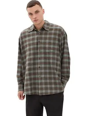 Our Legacy Borrowed Shirt - Iowa Flannel Check