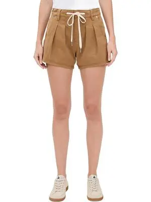 BLANKNYC Pleated Twill Shorts