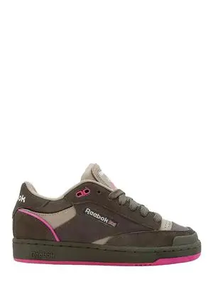 REEBOK Club C Bulc Grout/boulder Beige/laser Pink Sneakers - Brown