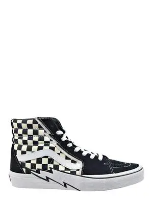 VANS Sk8-hi White Sneakers - Black