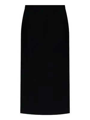 Givenchy Inverted Pleat Skirt - Black