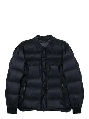TOM FORD Coat With Pockets - Night Indigo
