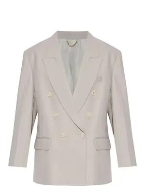 Victoria Beckham Double-breasted Blazer - Grey