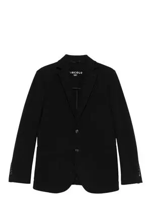 CIRCOLO 1901 Two-button Blazer - Black