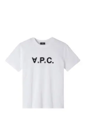 A.p.c. T-shirts And Polos - Tae White/dark Navy