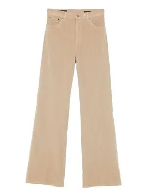 DONDUP Cotton Corduroy Wide-Leg Jeans